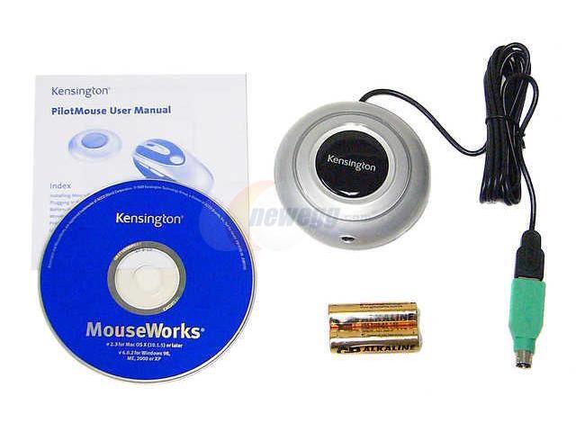 Kensington 72129 2-Tone RF Wireless Optical PilotMouse - Newegg.com