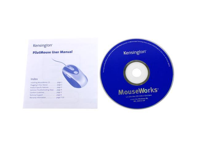 Kensington PilotMouse Optical Pro 72128 Silver/Black Wired Optical ...