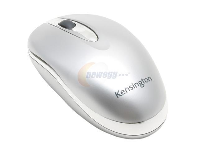 Kensington Optical Wireless 72227 Silver RF Wireless Optical Mouse ...