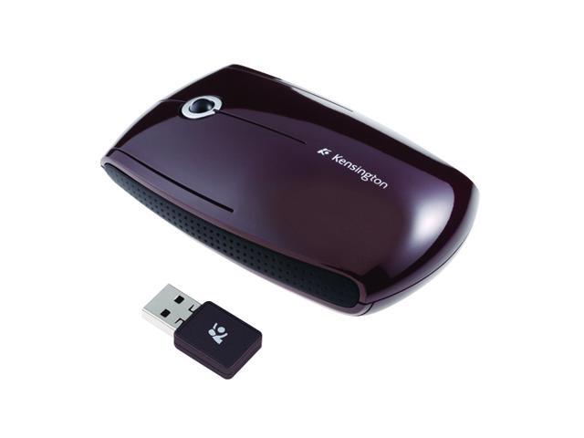 Kensington K72282US Wine/Burgundy 2.4 GHz Wireless Laser SlimBlade ...