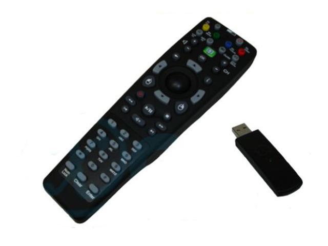 X-Gene 01034 Black 2.4 GHz Wireless MCE Remote Control w/ Optical ...
