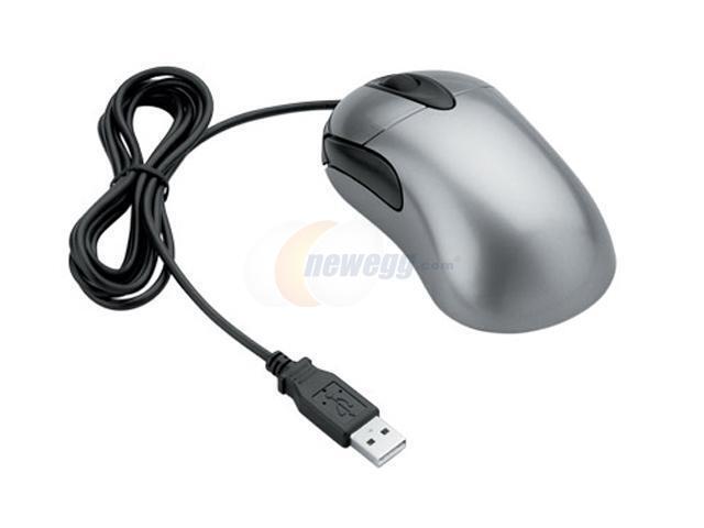 Fellowes 98911 Silver & Black Wired Optical Mouse - Newegg.com