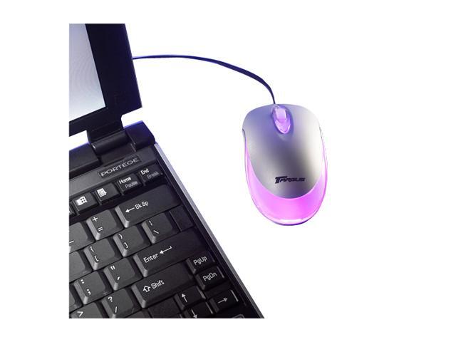 Targus AMU0503US White Wired Optical Mini Kaleidoscope Retractable ...