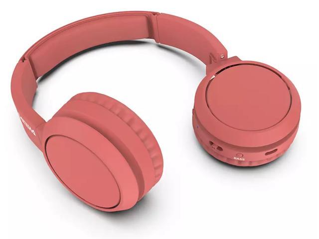 PHILIPS Red TAH4205RD/00 On-ear Wireless Headphones - Newegg.com