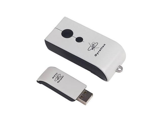 Gyration GYT8105US White RF Wireless GYROTRANSPORT Air-mouse Presenter ...