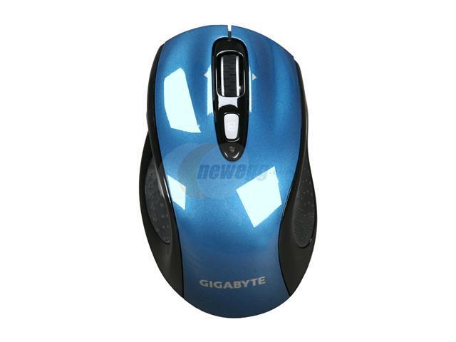 GIGABYTE GM-M7700 Blue RF Wireless Laser Mouse - Newegg.com