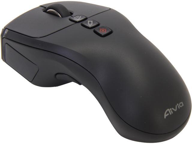 GIGABYTE Aivia Neon Black RF Wireless Laser Touch-Charge Air Presenter ...