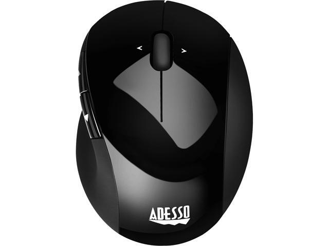 Adesso iMouseE50 2.4GHz RF Wireless Vertical Ergonomic mouse with back ...