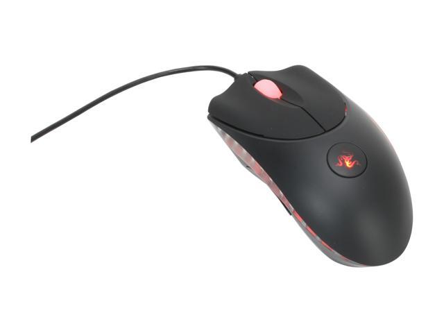 RAZER RZ01-00050200-R2M1 Anarchy Red Wired Laser Copperhead Mouse ...