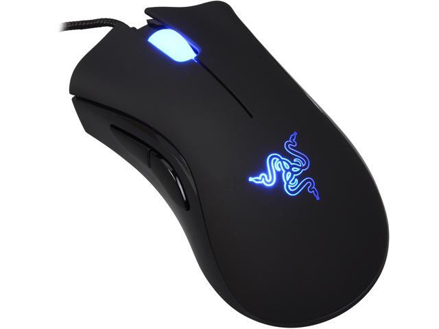 Refurbished: RAZER DeathAdder Black Wired Optical Precision Gaming ...