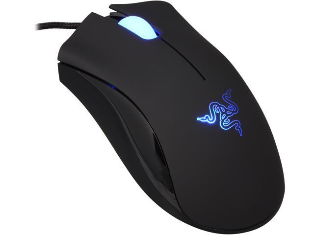 Refurbished: RAZER DeathAdder Black Wired Optical Mouse - Left Hand ...