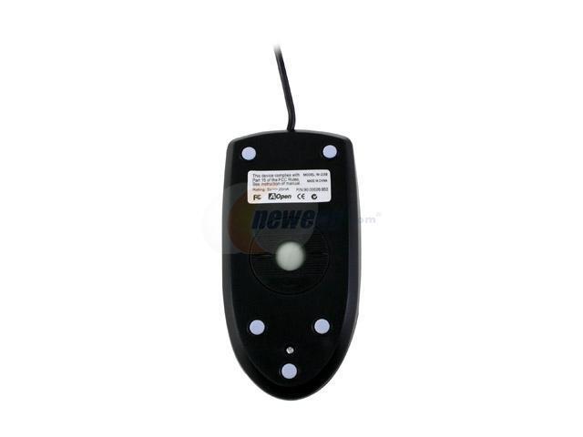 AOpen W-23B Black Wired Ball Mouse - Newegg.ca