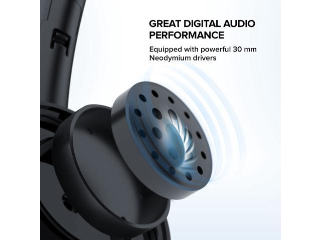 Creative HS-220 USB On-Ear Headset with Noise-Cancelling Mic and Inline ...