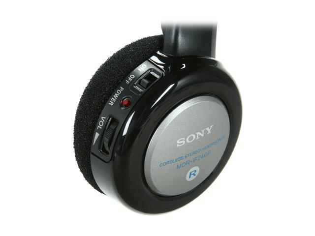 SONY MDR-IF240RK Circumaural Infrared Wireless Headphone - Newegg.com
