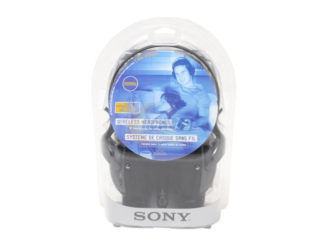 SONY MDR-RF920RK Circumaural 900 MHz RF Wireless Headphones - Newegg.com