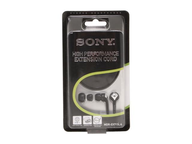 SONY Fontopia Series MDR-EX71SLA/B Canal Headphones - Newegg.com