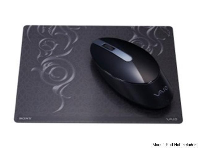 SONY VAIO VGPBMS5P/B Glossy Black Bluetooth Wireless Mouse with Mouse ...