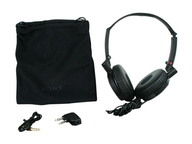 Refurbished: SONY MDR-NC7/BLK Supra-aural Black Noise Cancelling ...