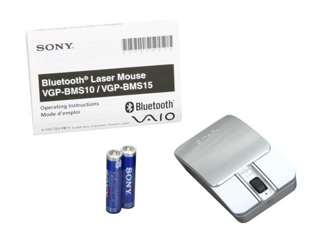 SONY VGP-BMS10/S Silver Bluetooth Wireless Laser Mouse - Newegg.com