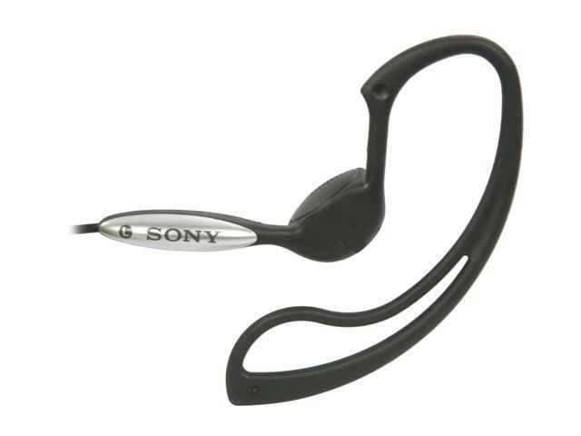 SONY Black MDR-J10/BLACK Vertical in-the-ear Clip Style Headphone ...