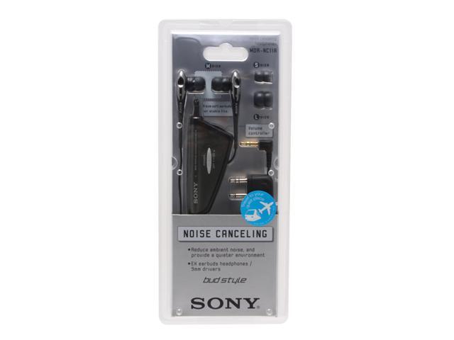 SONY MDR-NC11A/BLK Canal Noise Canceling Headphones - Newegg.com