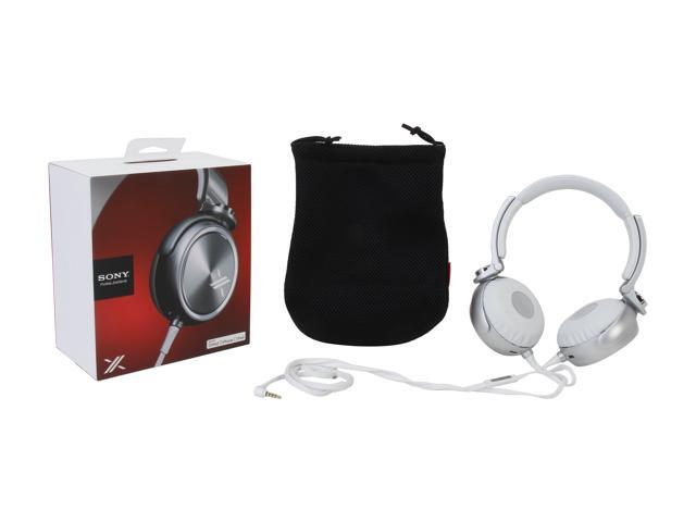 SONY White/Silver MDR-X05/WS Headphones, White/Silver - Newegg.com