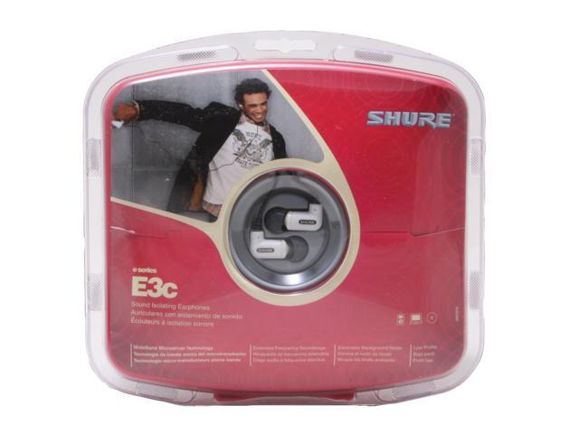 SHURE E3C Canal Sound Isolating Earphones - Newegg.com