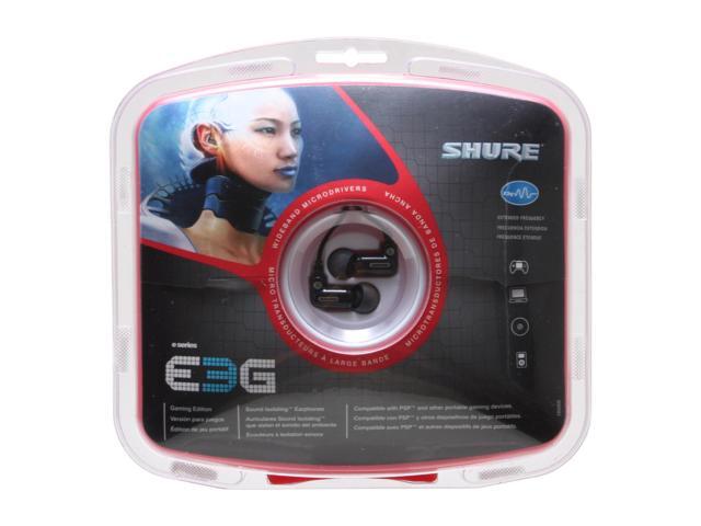 SHURE E3G Canal Sound Isolating Earphones - Newegg.com