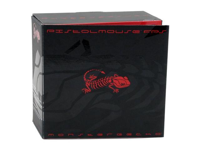 MonsterGecko PistolMouse FPS Black/Red Optical Gaming mouse - Newegg.com