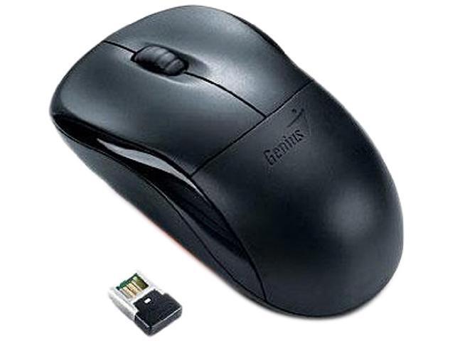 Genius 31030089101 Black RF Wireless Optical Mouse - Newegg.com