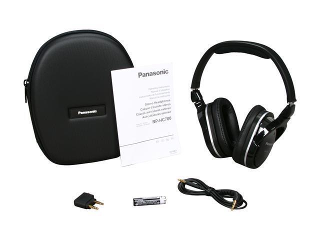 Panasonic RP-HC700-S Circumaural Noise Canceling Headphone - Newegg.com