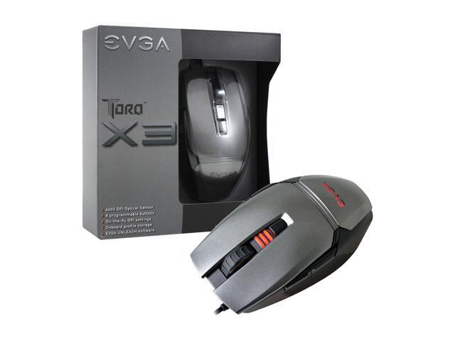 EVGA VGA Gift - Gaming Mouse, Customizable, 4000 DPI, 5 Profiles, 8 ...
