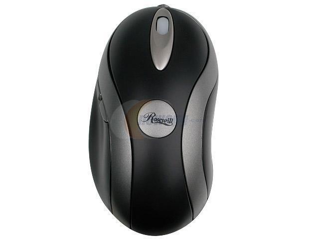 Rosewill RM-285 Silver & Black Wired Optical Mouse - Newegg.com