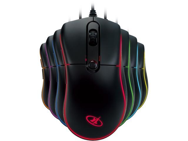Open Box: Rosewill NEON M55 - 6000 dpi RGB Backlit Optical Wired Gaming ...