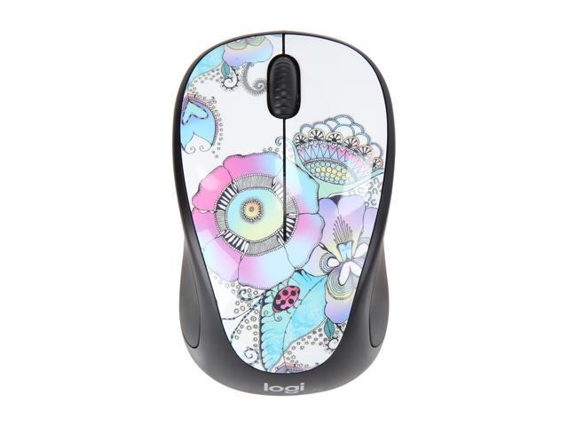Logitech M317c Wireless Mouse Art Collection - Lady on the Lily ...