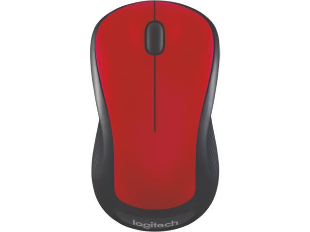 Logitech 910-005485 Red RF Wireless Mouse - Newegg.com