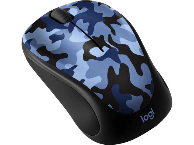 Logitech M317C Wireless Mouse - Blue Camo (910-005668) - Newegg.com