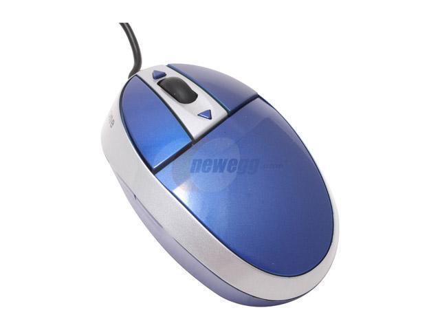 ione MSQ5 Blue Wired Optical 1600dpi Gaming Mouse - Newegg.com