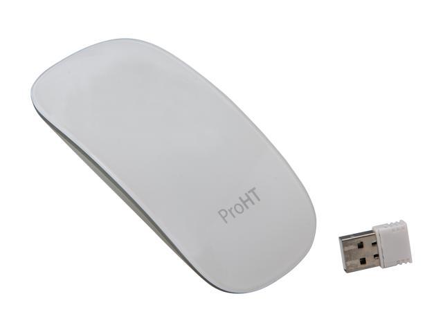 inland 07410 White wireless TrackBall ProHT Touch Scroll Mouse - Newegg.com