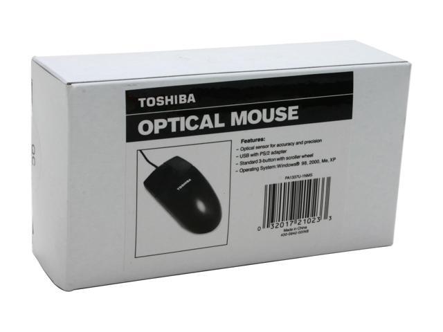 TOSHIBA USB Optical Scroller Mouse PA1337U-1NMS - Newegg.com