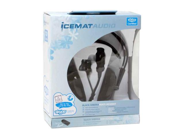 iCEMAT 10066 Circumaural Black Siberia Headset - Newegg.com