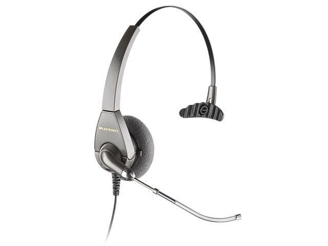 Open Box: Plantronics H91 Encore Monaural Headset w/ Voice Tube ...