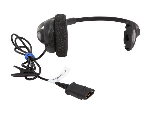 Plantronics HW251N SupraPlus Wideband Noise-canceling Monaural Headset ...