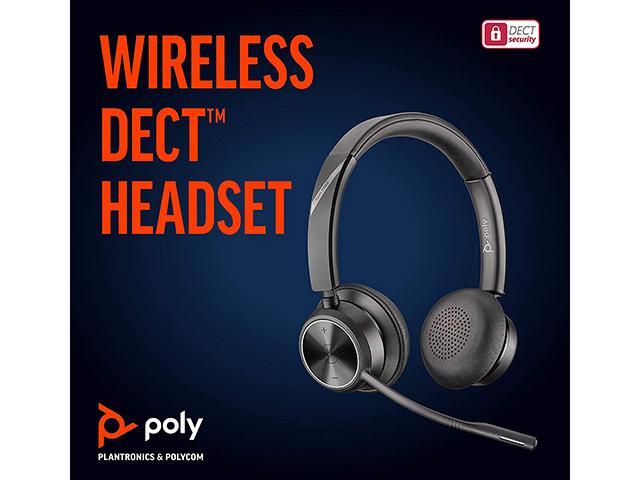 Poly Savi 7320 Ultra-Secure Wireless DECT Headset System - Newegg.com