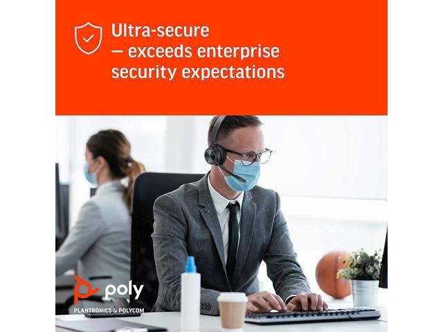Poly Savi 7310 Ultra-Secure Wireless DECT Headset System - Newegg.com