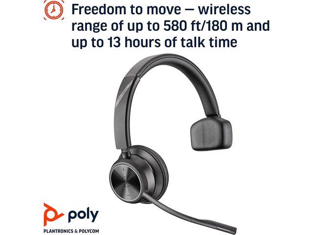 Poly Savi 7310 Ultra-Secure Wireless DECT Headset System - Newegg.com