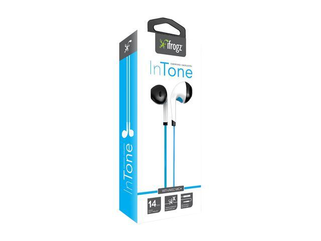 Zagg IF-ITN-BLU Earbud Ifrogz Audio InTone - Headset - Newegg.com
