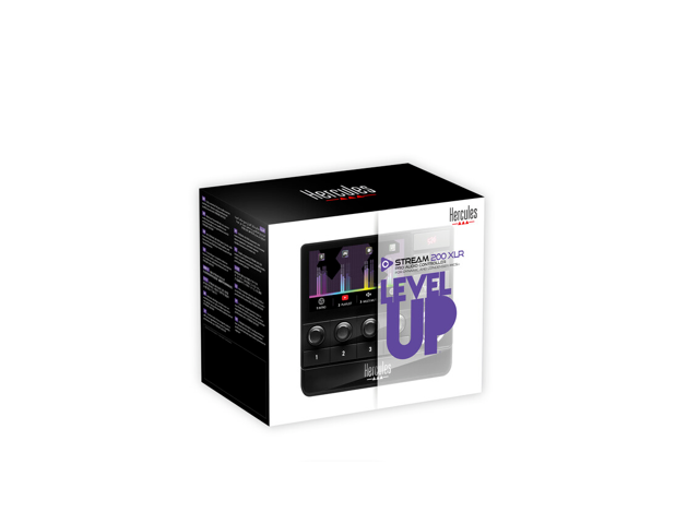 Hercules Stream 200 XLR, Pro Audio Mixer for Advanced Content Creators ...