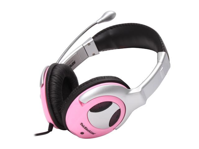 TekNmotion TM-YP100A Circumaural Pink Yapster Universal Gaming Headset ...