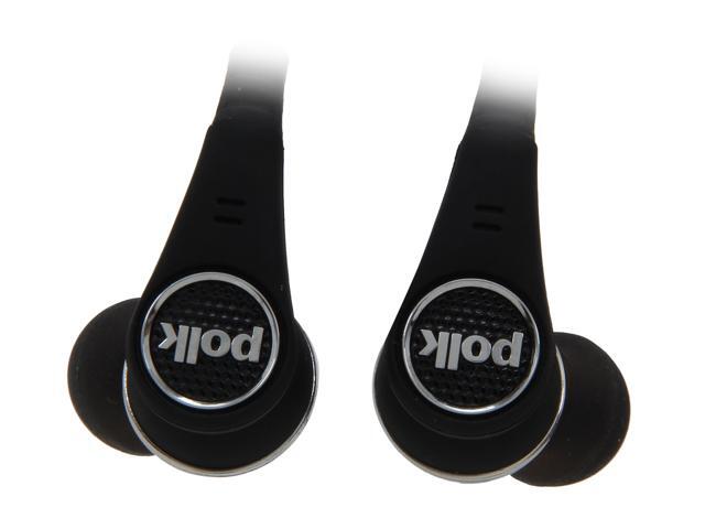 Polk Audio Black UltraFocus 6000 In-Ear Canal Active Noise Cancelling ...